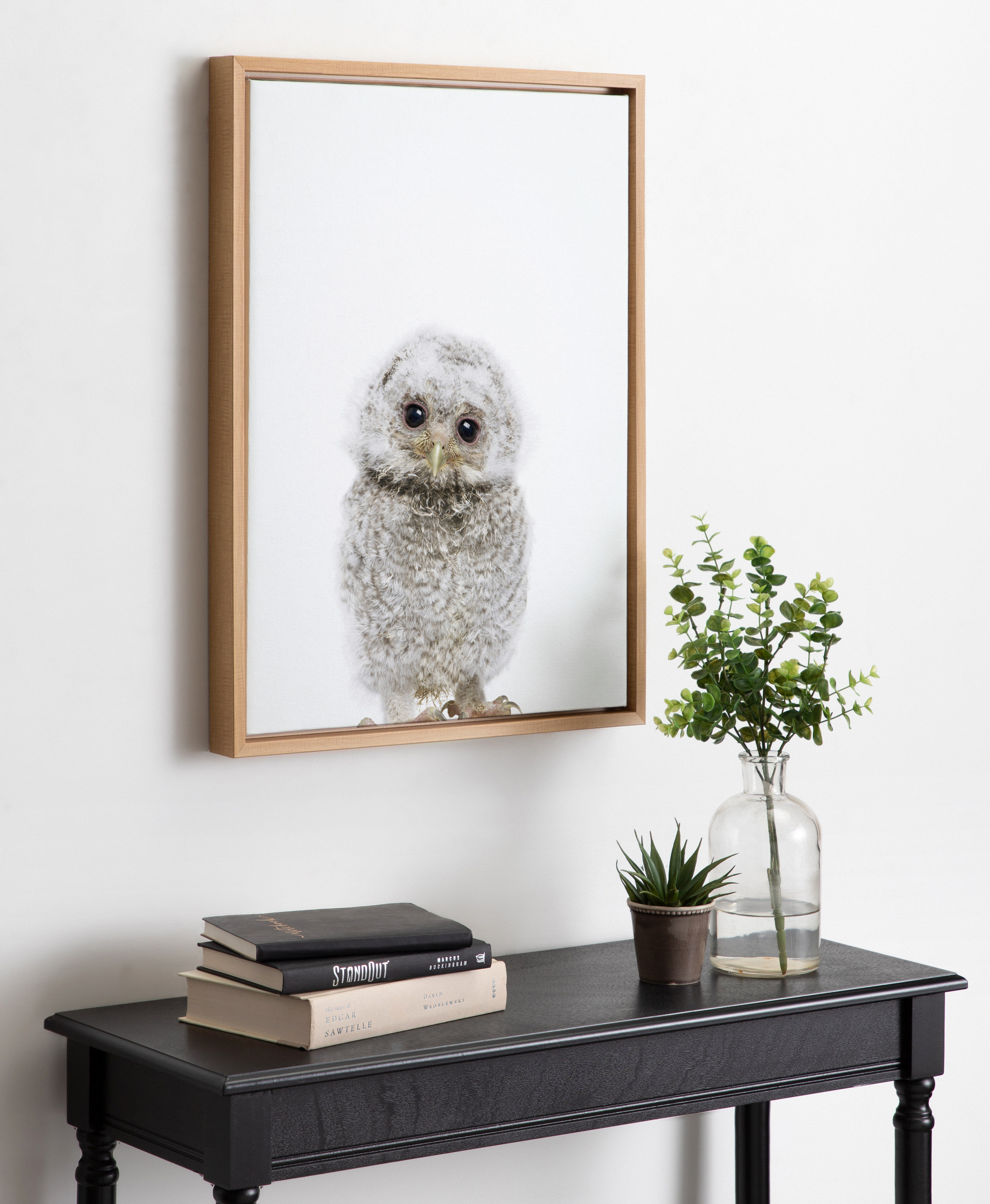 Millwood Pines Sylvie Animal Studio Owl Framed Canvas By Amy Peterson Art Studio 18X24 | Wayfair